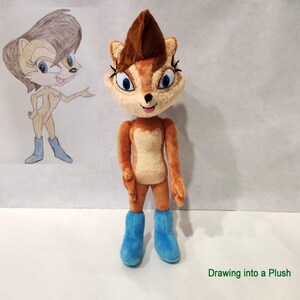 Sally Acorn Custom Plush Etsy