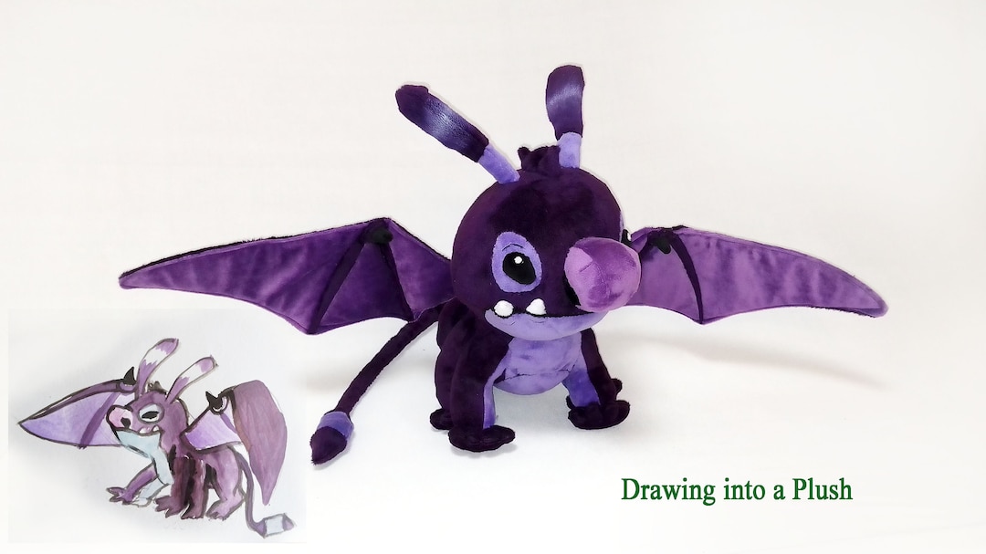 Custom Plush Just Like Jam, Experiment 202 Lilo and Stitch Inspired ...