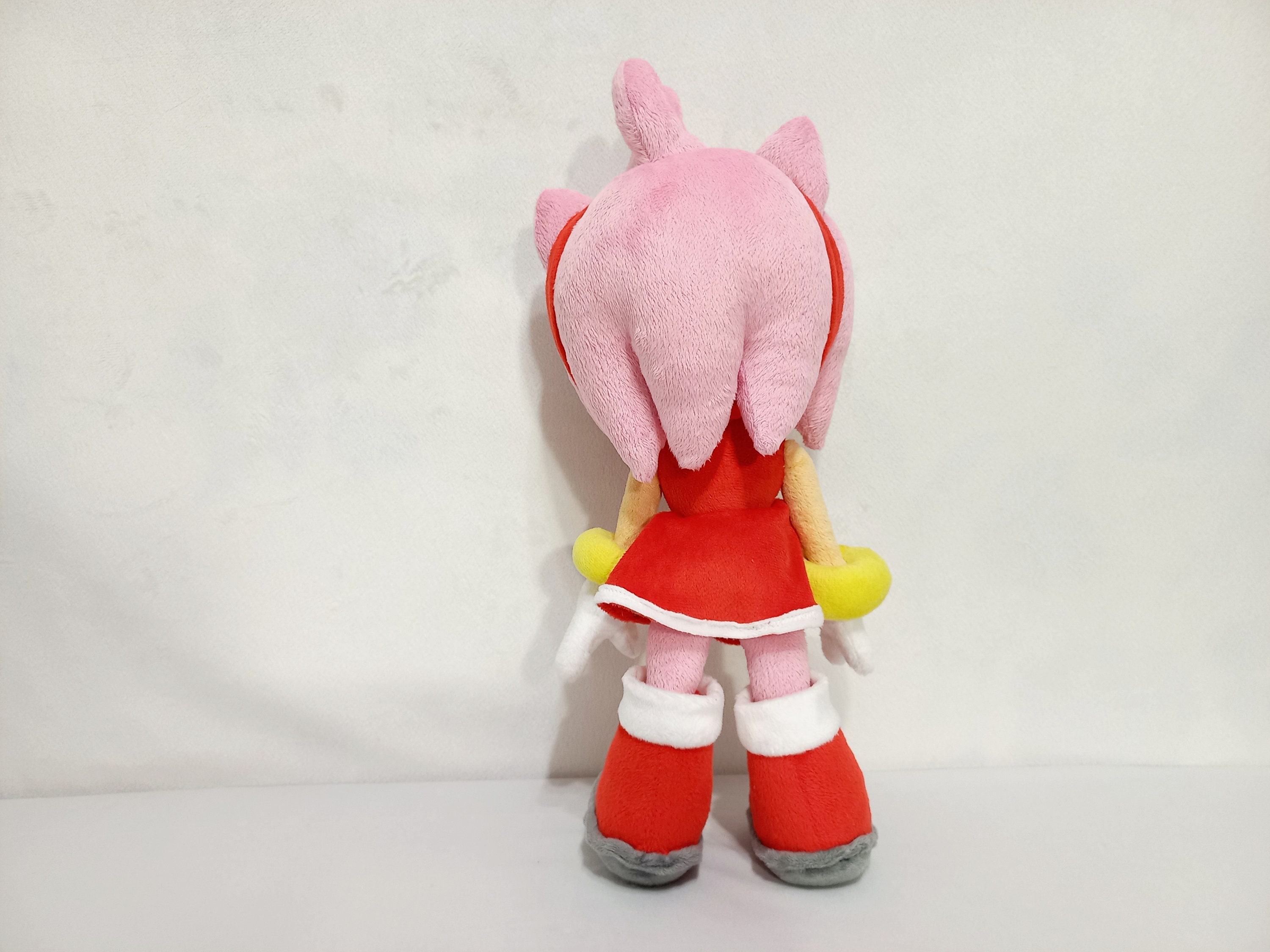 Custom Plush Just Like Amy Rose Sonic Inspired Funmade - Etsy UK