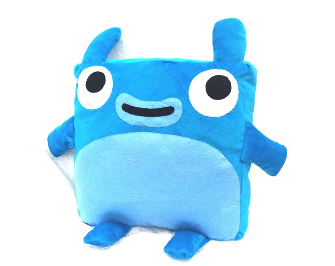 Little Blue Endless Alphabet Monsters Inspired Plush Made to - Etsy
