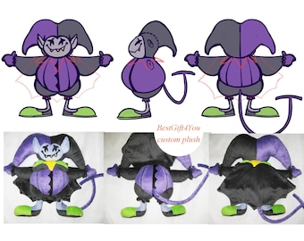Jevil Plush - Etsy