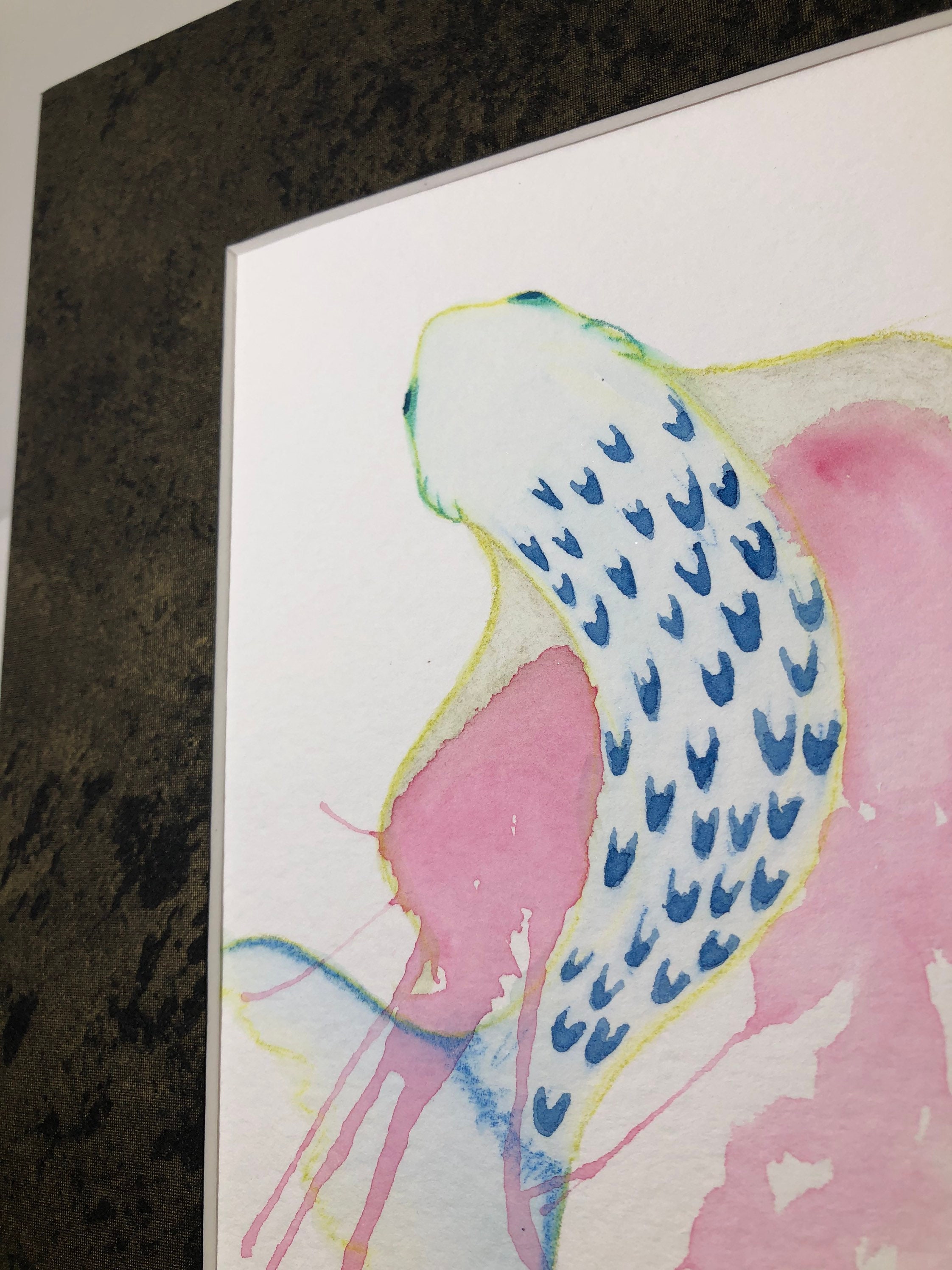 Flying Fish Watercolor Original Painting - Etsy