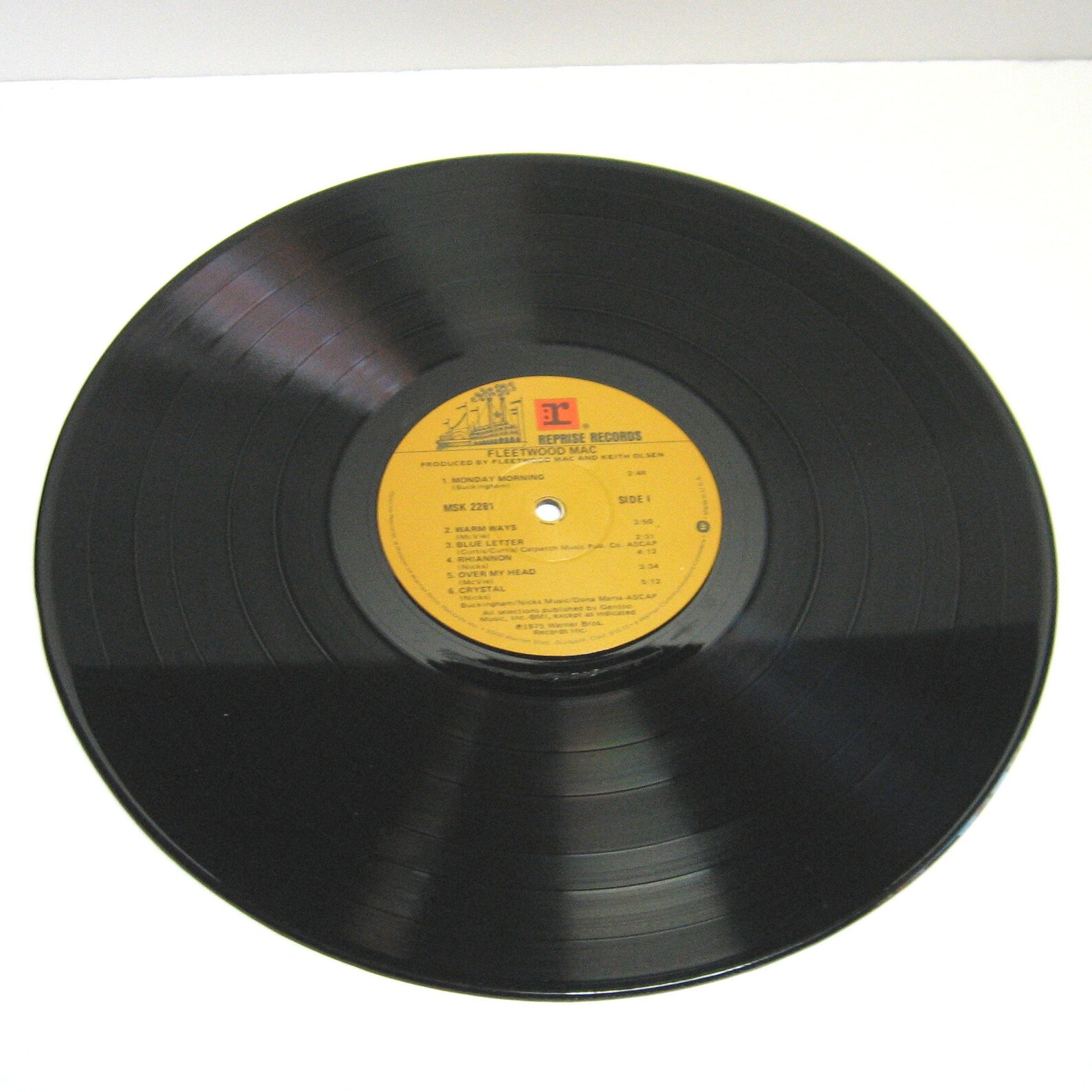 Vintage 1975 "fleetwood Mac" Vinyl Record Album, #MSK2281, Stereo, 11 ...