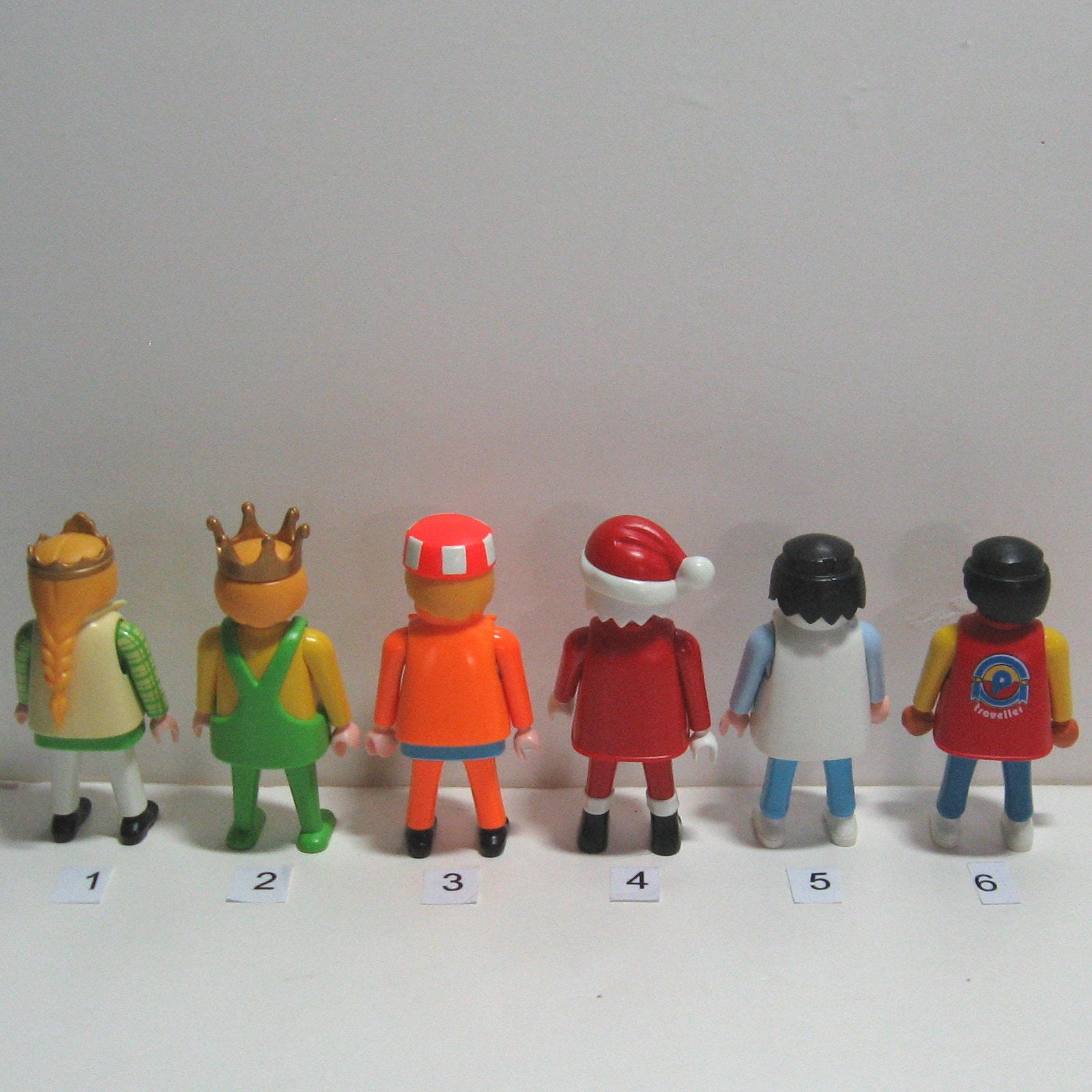 Vintage Early 1990s, 1-1974 Playmobil Adult Characters, Geobra ...