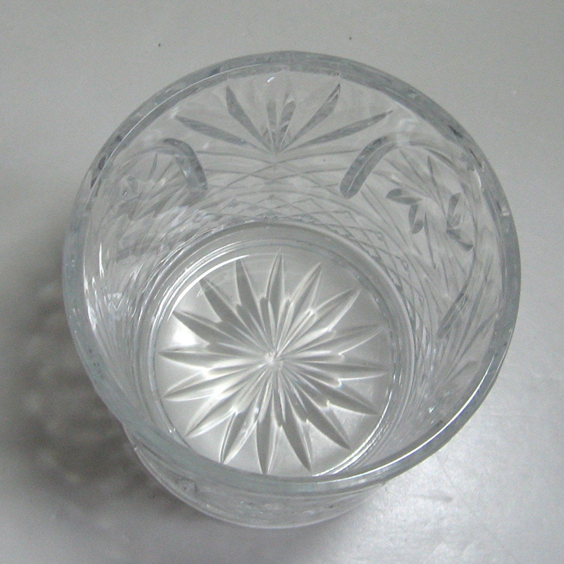 Vintage 1980s 24% Fine Lead Crystal, Sparkling Mini English Biscuit ...