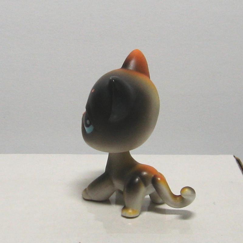 LPS Littlest Pet Shop Authentic Vintage 2004 Standing Calico Cat #106 ...