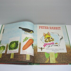 Vintage 1977 Nursery Treasure Book "peter Rabbit" From the Wonderful ...