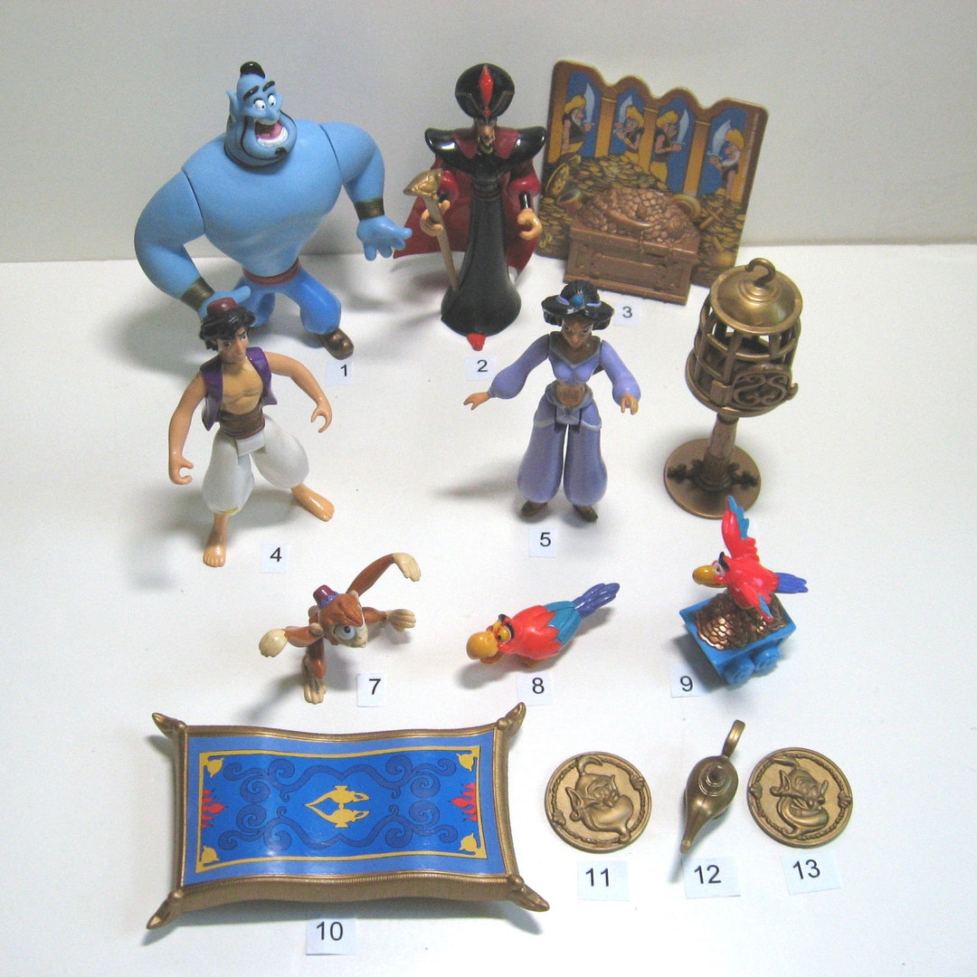Vintage 1992/1993 Aladdin Action Figurines From the Disney Movie for ...