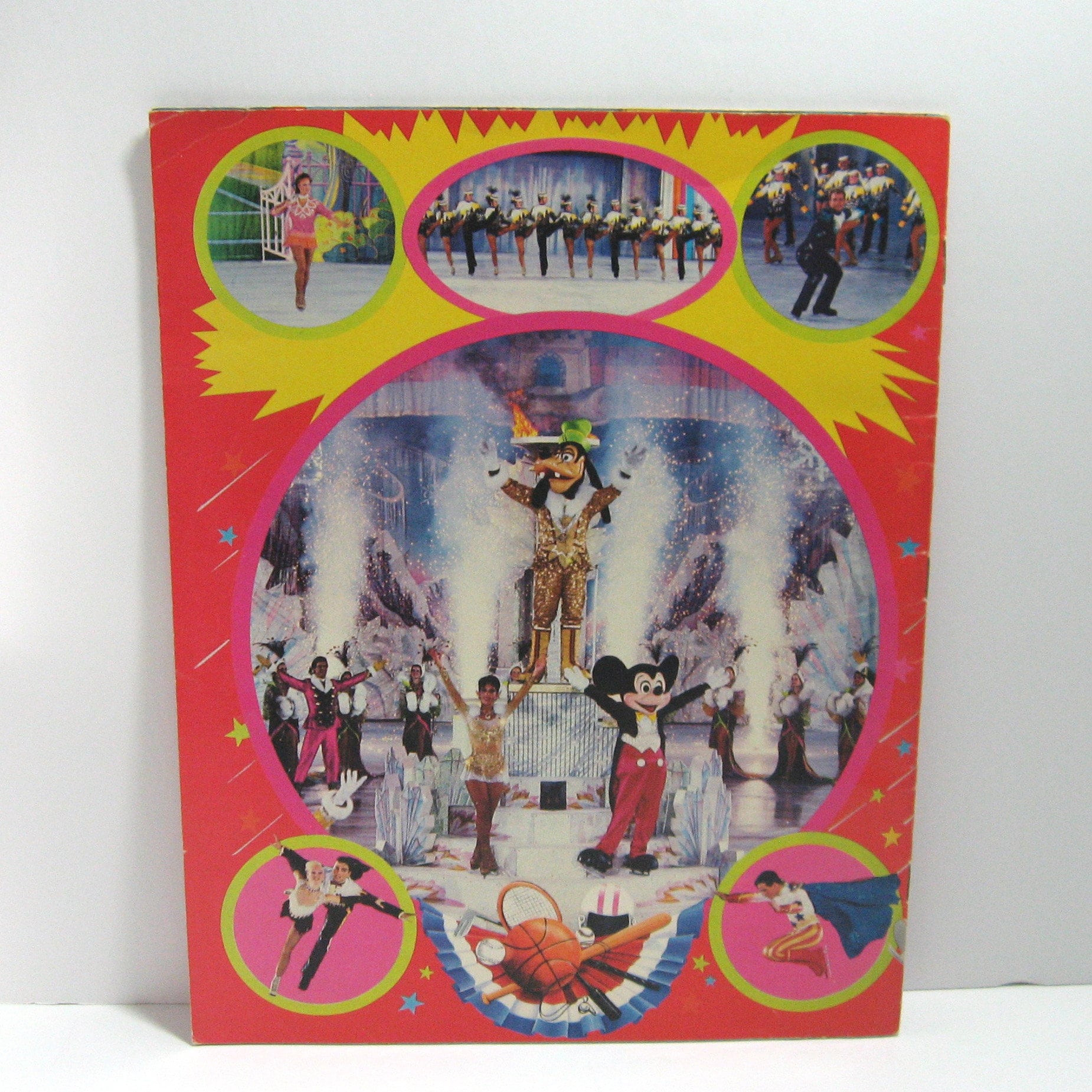 Vintage 1985 Walt Disney Production, "magic Kingdom on Ice" Souvenir ...