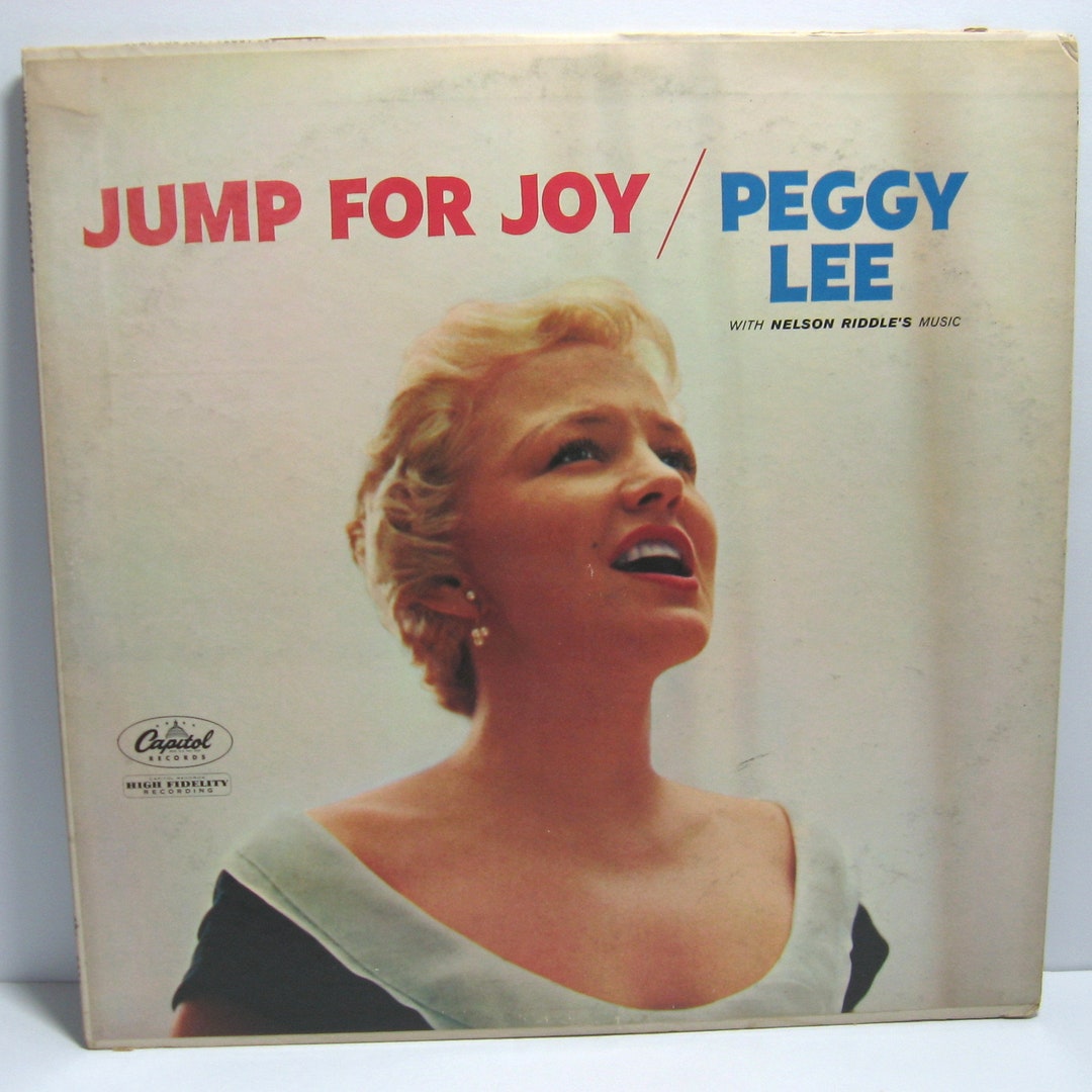 Vintage 1959 "jump for Joy" Vinyl Album by Peggy Lee, #T979 Hi Fidelity ...