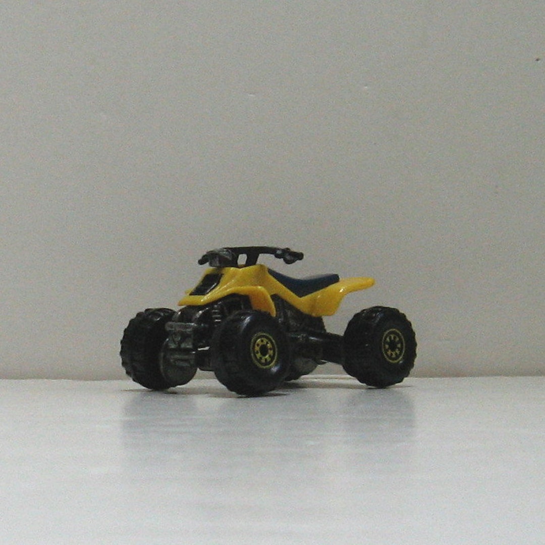 Vintage 1986 Hot Wheels Toy Quad From Matell, Yellow With Black - Etsy
