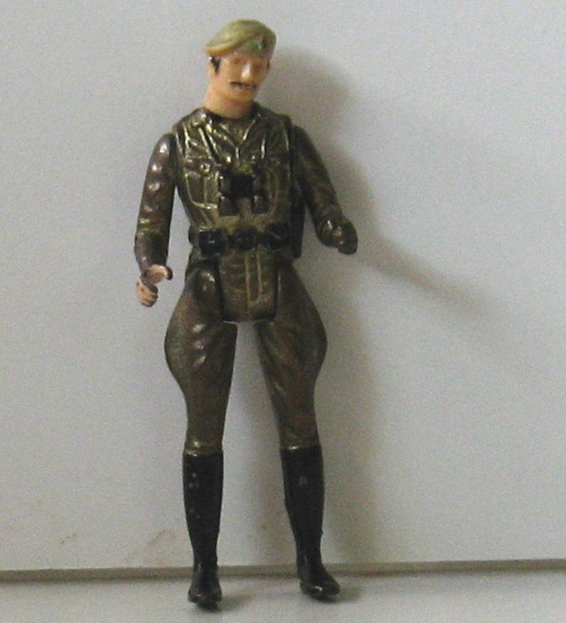 Vintage 1981 MEGO CORP Die Cast Metal Action Figure SOLDIER W/mustache ...