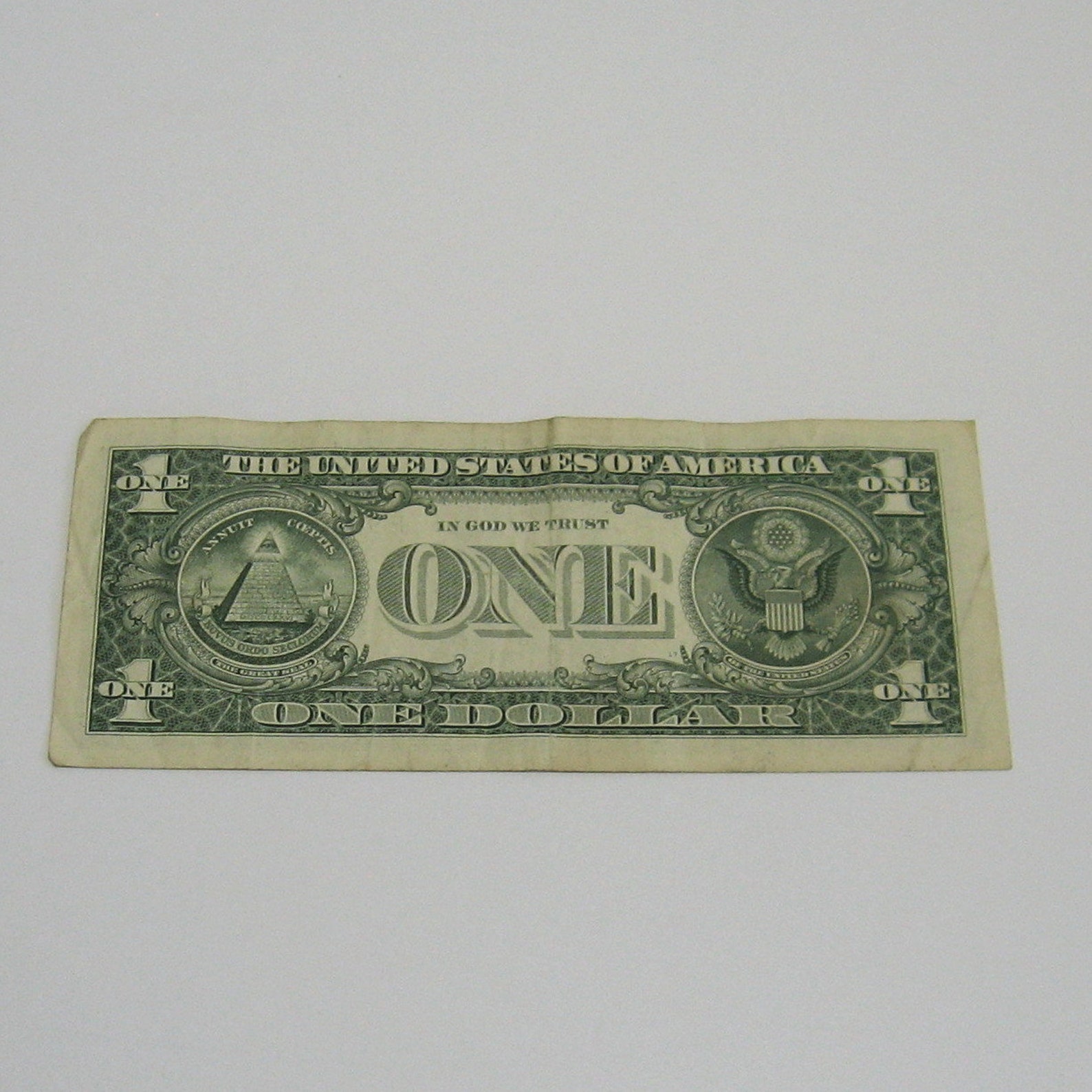 2013 Fancy Serial Number One Dollar Bill, Two Sets of Tripple Digits ...