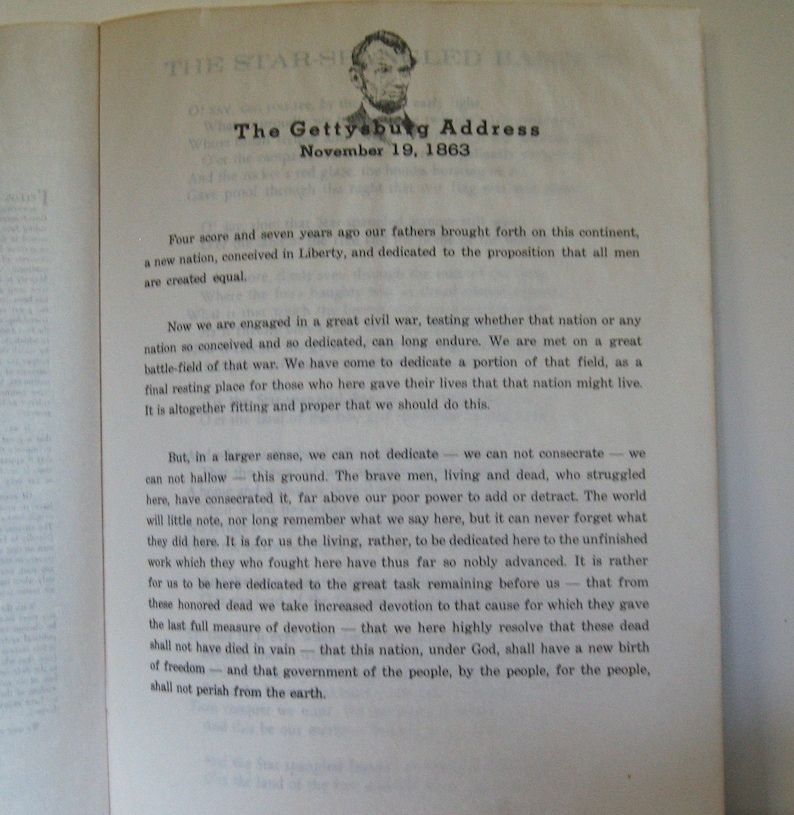 Vintage 1960s "the Liberty Collection" Booklet, Famous United States ...