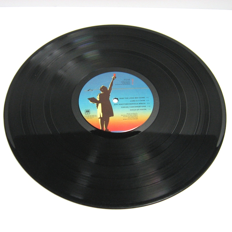 Vintage 1979 breakfast in America Vinyl Album, Supertramp, SP3708, A&M ...