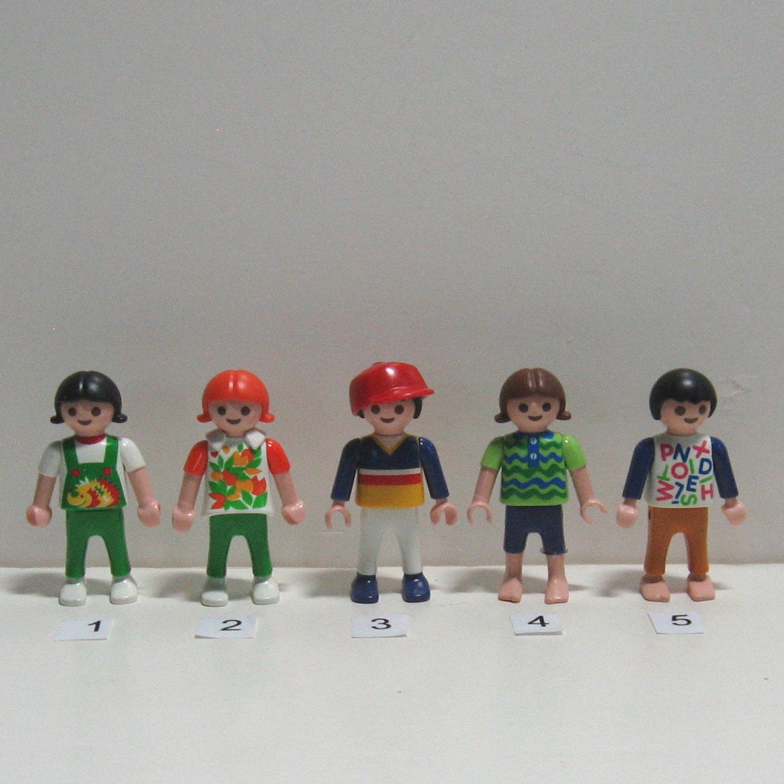 Vintage 1995 Playmobil Children Figures, Geobra, Replacement or ...