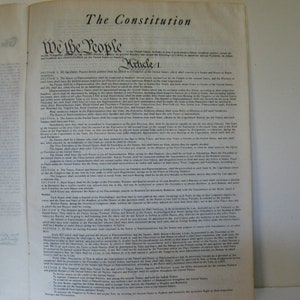 Vintage 1960s "the Liberty Collection" Booklet, Famous United States ...