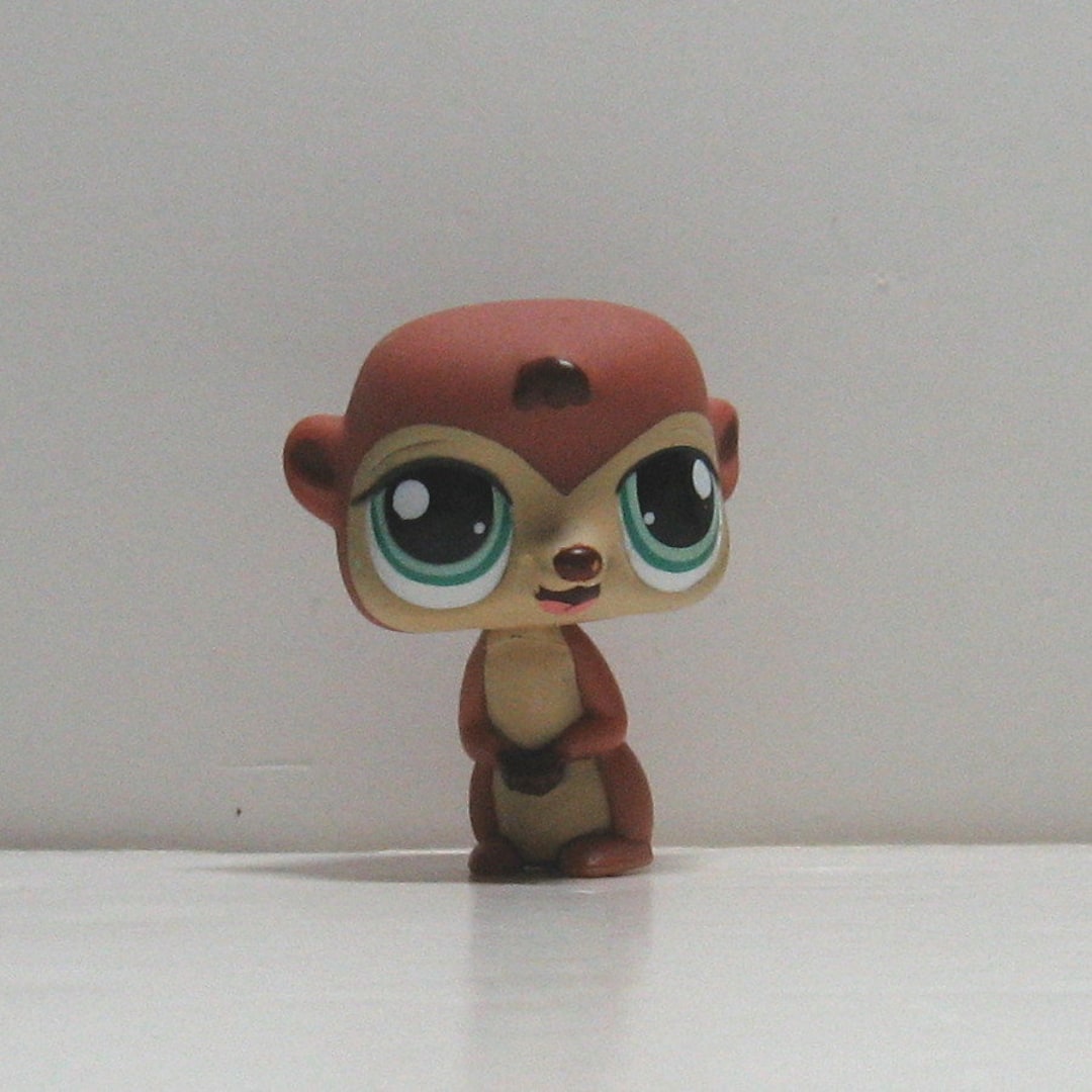 Vintage 2008 LPS Littlest Pet Shop Brown W/beige Meerkat #0316 ...