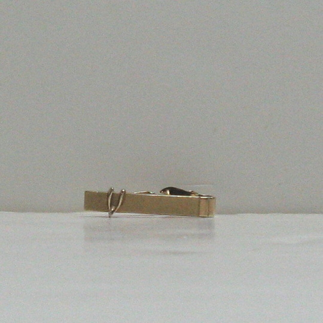 Vintage 1970s, Swank Gold Tone Tie Clip With Wishbone, 1 1/4" Skinny ...