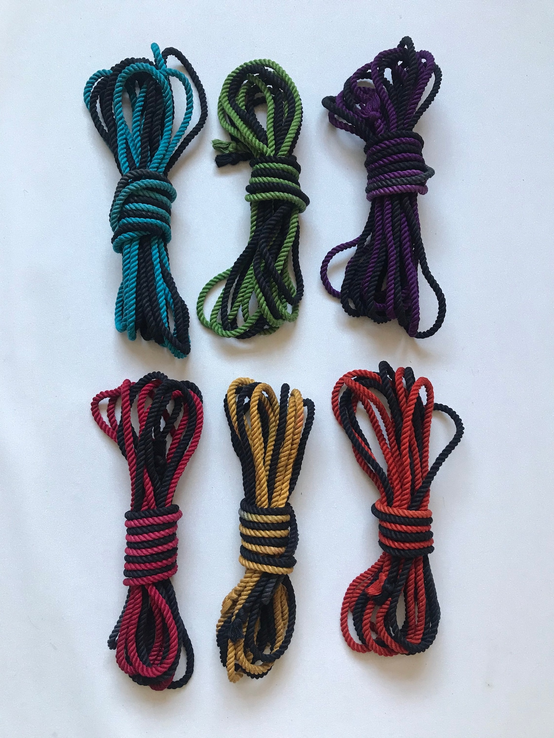 UK Dyed Hemp Rope. Choose Your Length and Colour. Machine - Etsy