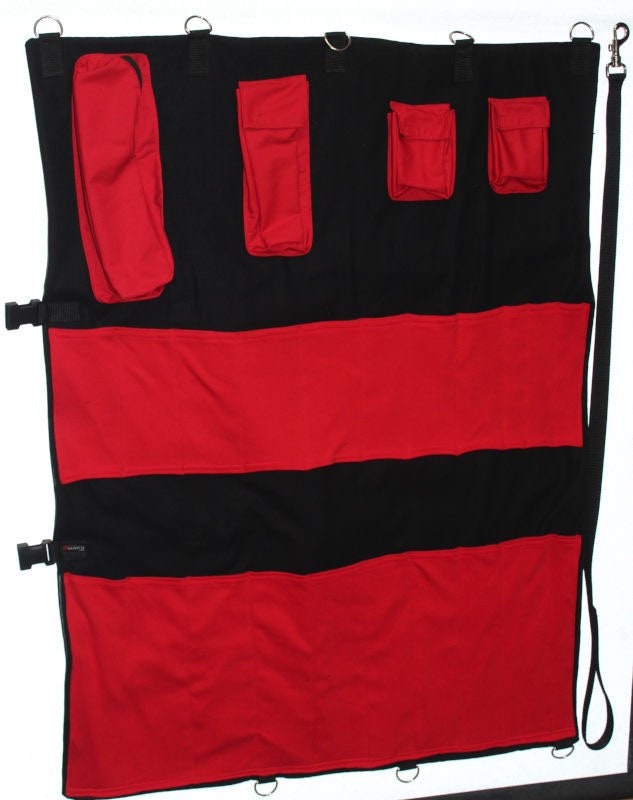 Red and black BDSM equipment tool kit bag. BDSM kink fetish | Etsy
