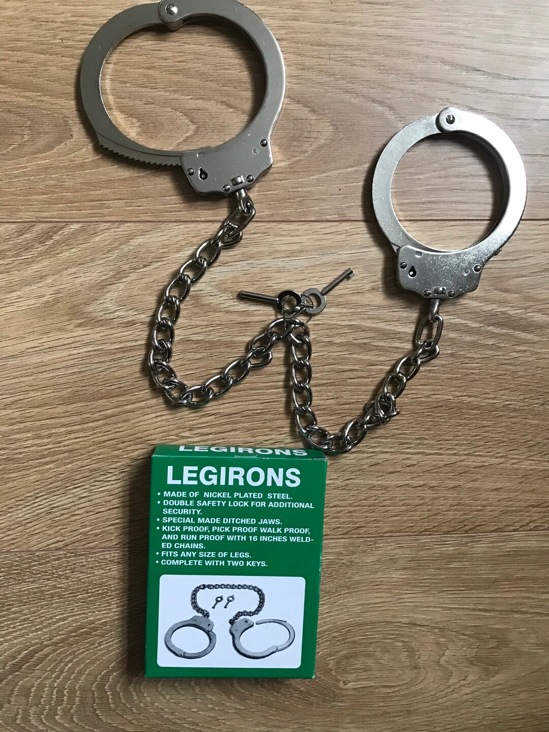 Police Legcuffs Heavy Duty Metal Restraints Bondage Cuffs Bdsm Gear Uk ...