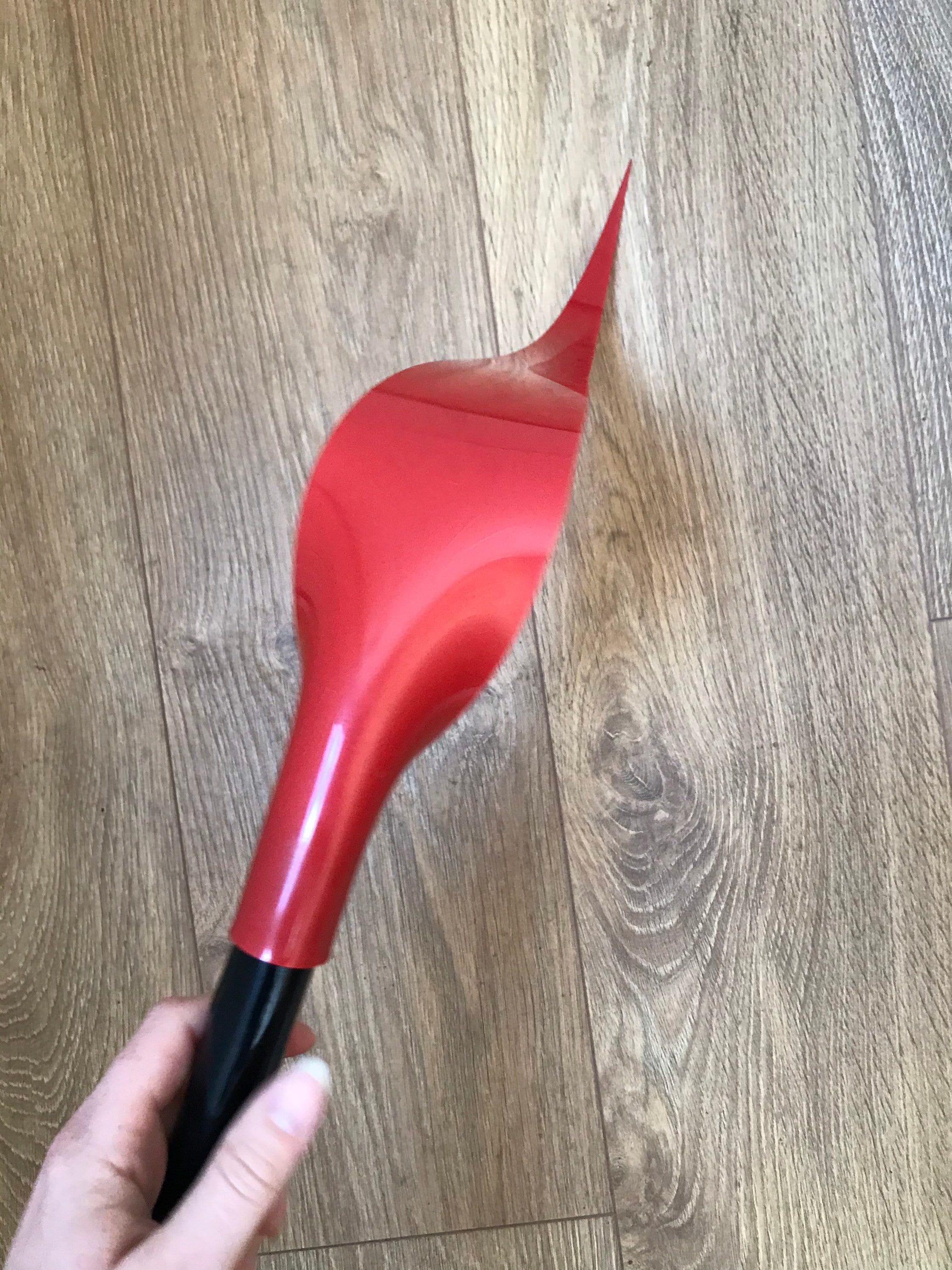 Plastic Vegan Dragon Tail Whip UK. BDSM Kink Sadistic Fetish | Etsy UK