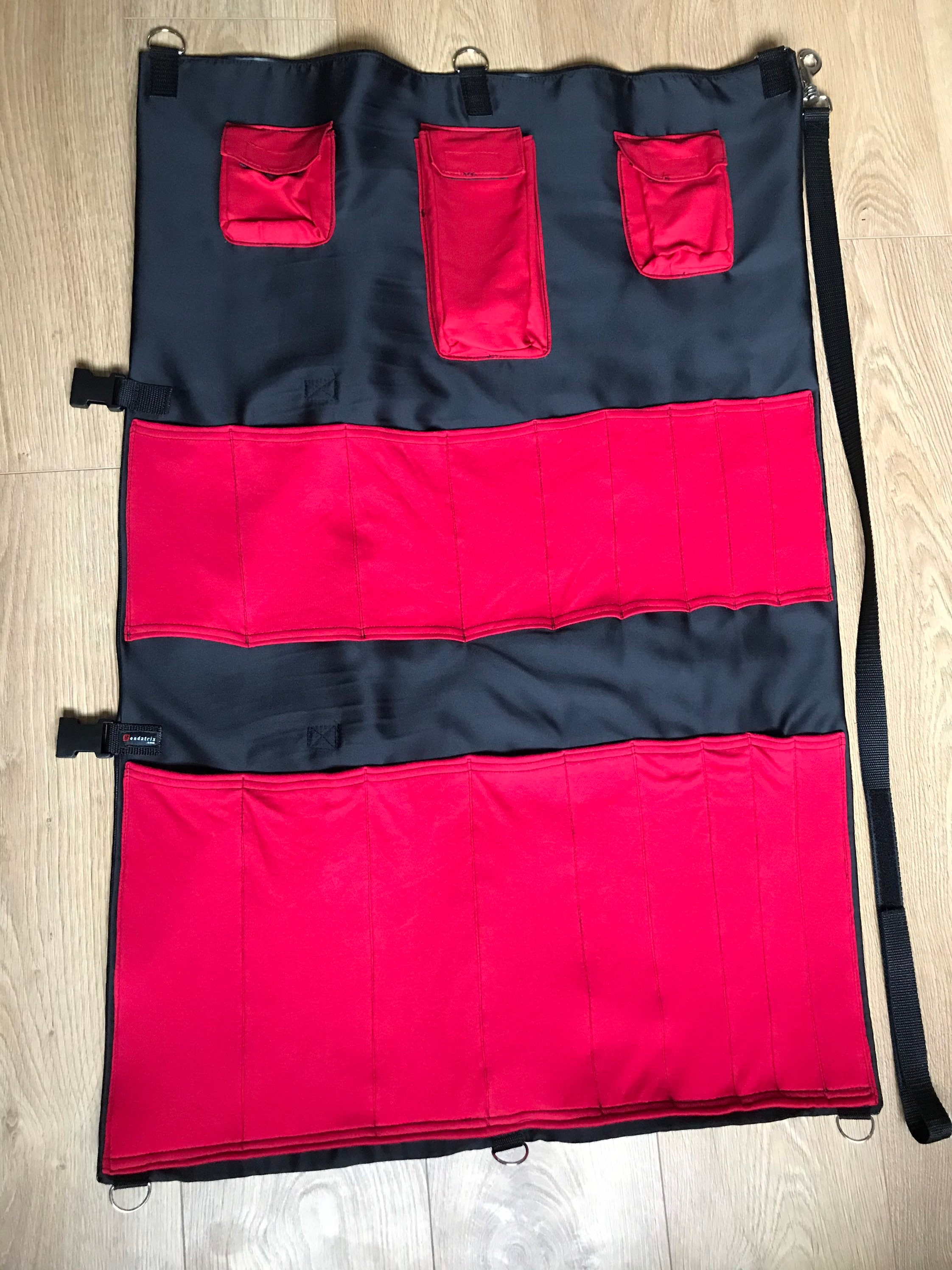 Red and black BDSM equipment tool kit bag. BDSM kink fetish | Etsy
