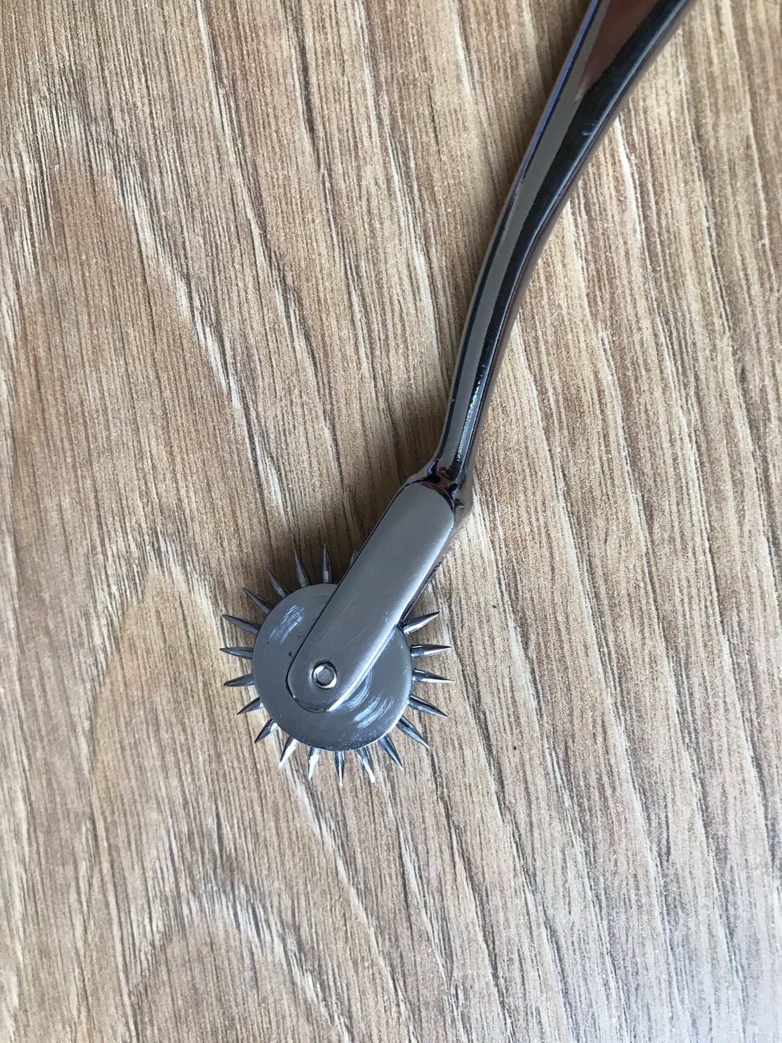 Wartenberg Pinwheel Metal Sensation BDSM Kink Fetish Play Spiky Wheel ...