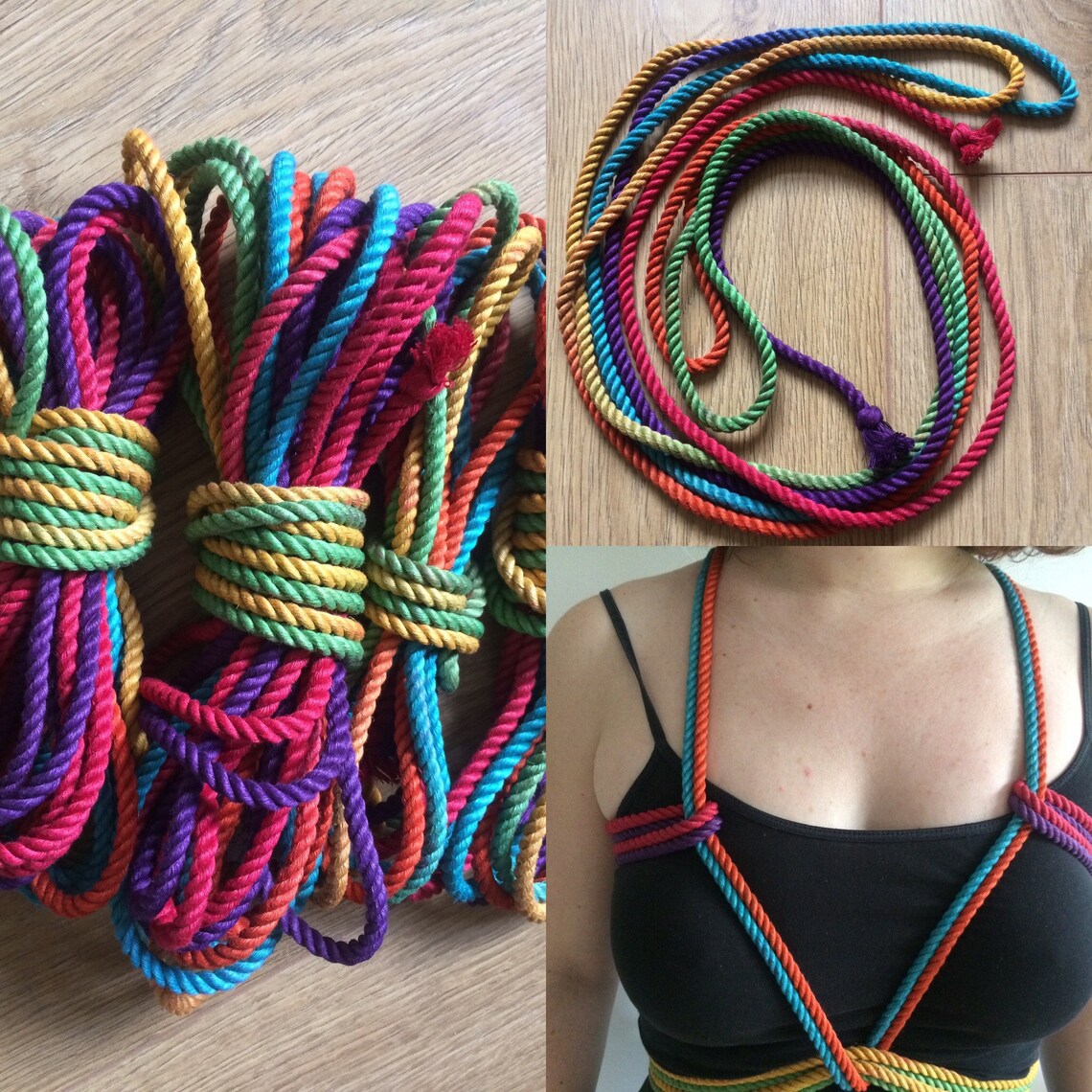 UK Dyed Hemp Rope. Choose Your Length and Colour. Machine - Etsy