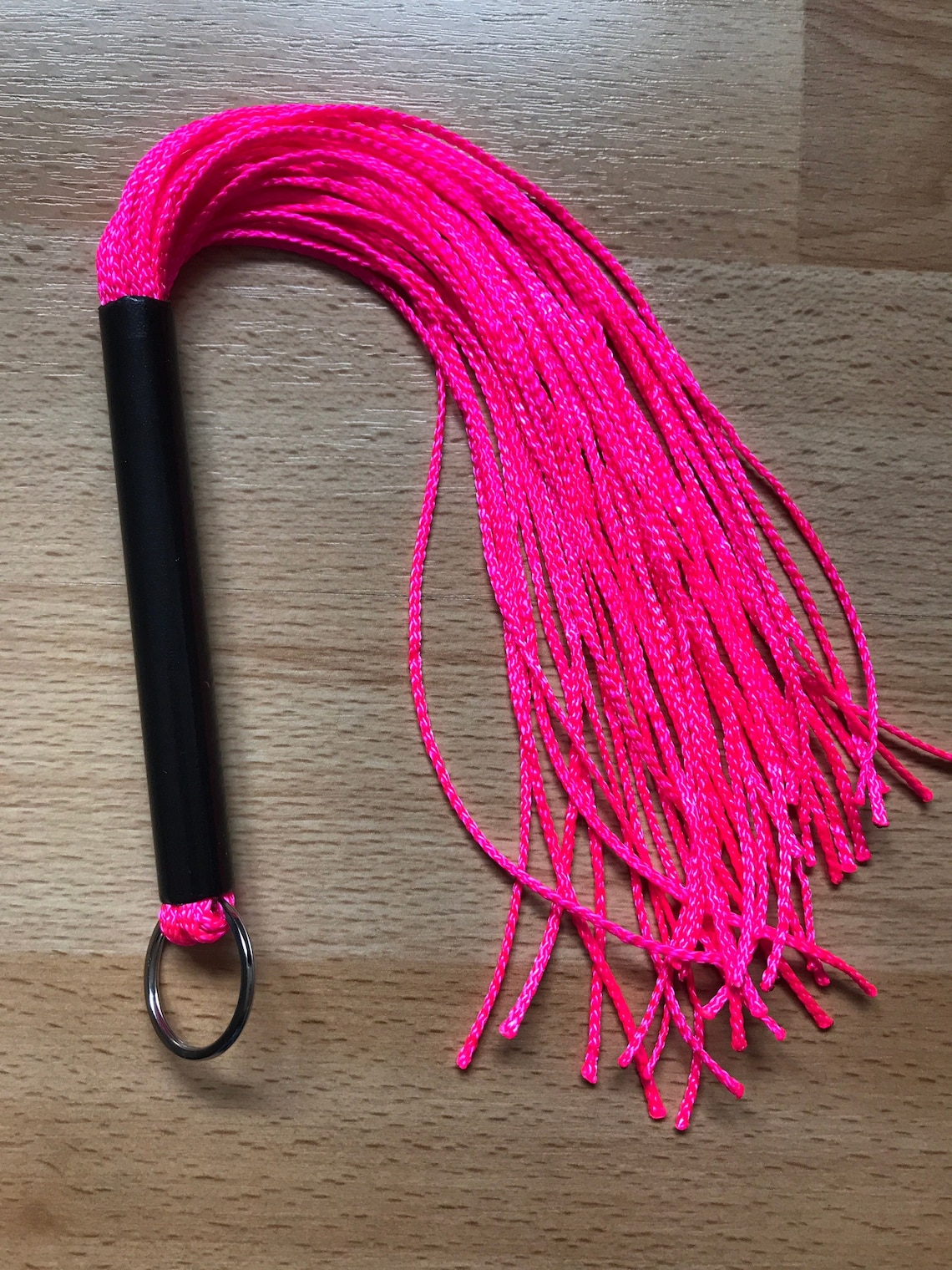 Mini Pink Flogger Whip BDSM Gear Uk Submissive Woman Man Kinky - Etsy ...