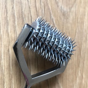 Wartenberg Pinwheel Metal Sensation BDSM Kink Fetish Play Spiky Wheel ...