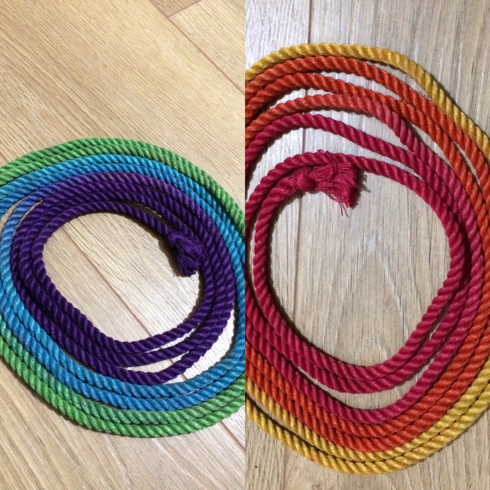 UK Dyed Hemp Rope. Choose Your Length and Colour. Machine - Etsy