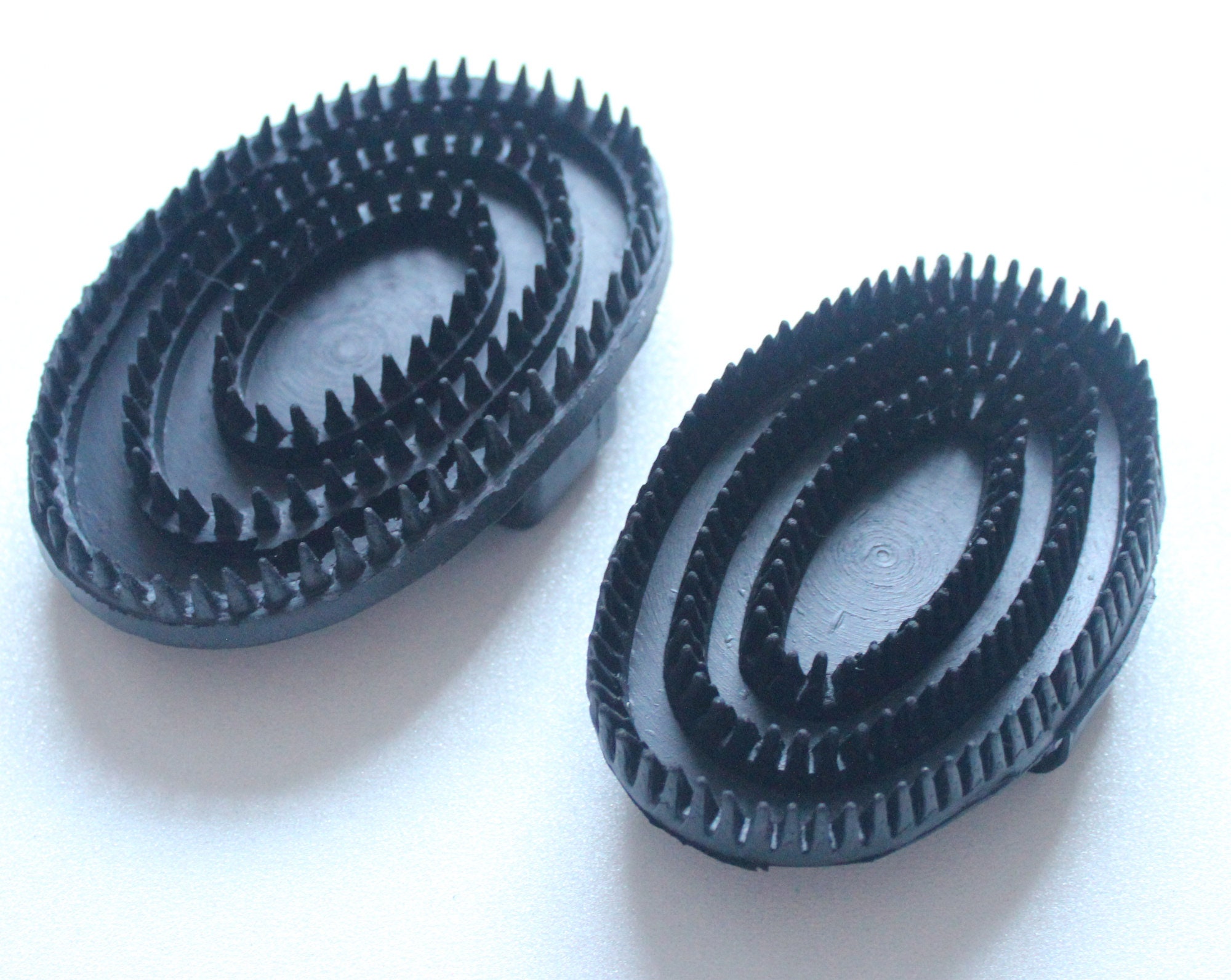 Rubber Spanking Mit. Soft Rubber Spikes. Vegan BDSM Submissive - Etsy