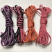 UK Dyed Hemp Rope. Choose Your Length and Colour. Machine - Etsy