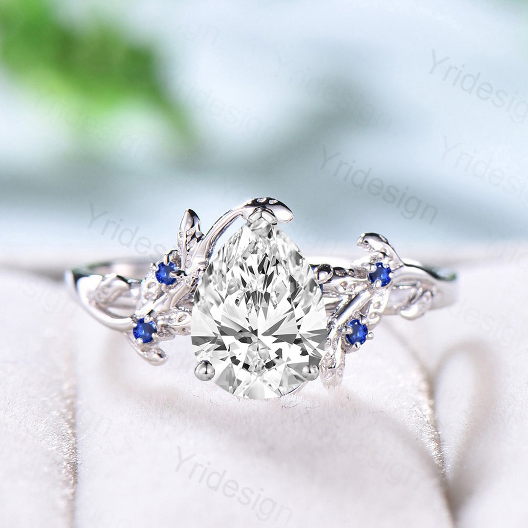 Nature Inspired Diamond Engagement Ring IGI Certificate Lab Grown ...
