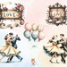 Valentine Vintage Clipart | Romantic Couple | Watercolor Illustrations ...