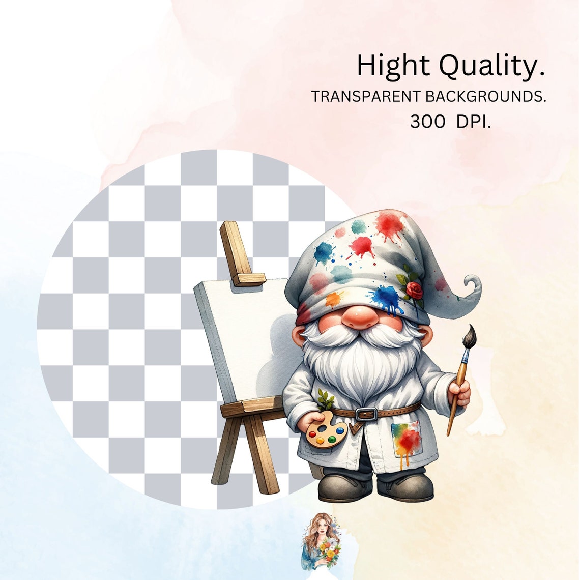 Gnome Occupation Clipart | Watercolor Clip Art | Job Clipart |gnomes in ...