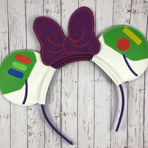 Buzz Lightyear Inspired Ears Toy Story Inspired Ears Space - Etsy