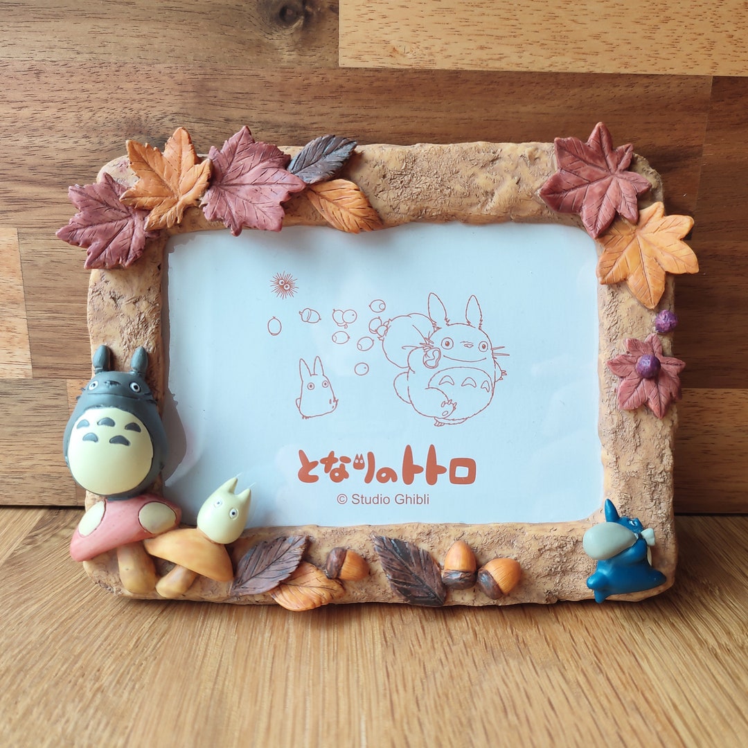 Vintage Original Ghibli Totoro Photo Frame/wall Hanging My Neighbor ...