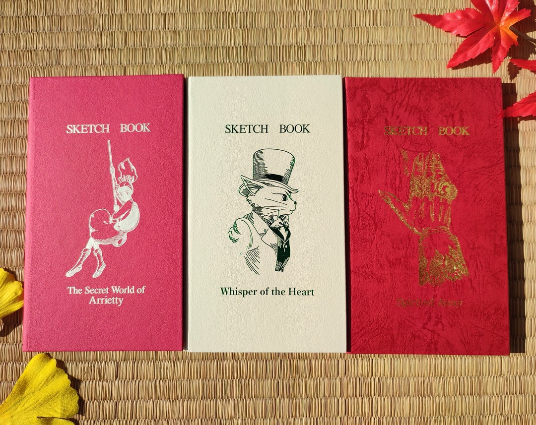 Original Ghibli Park Notebook Spirited Away, Whisper, Mononoke, Laputa ...