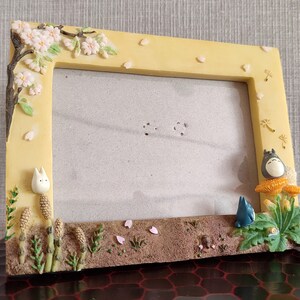 Vintage Original Ghibli Totoro Photo Frame/wall Hanging My Neighbor ...