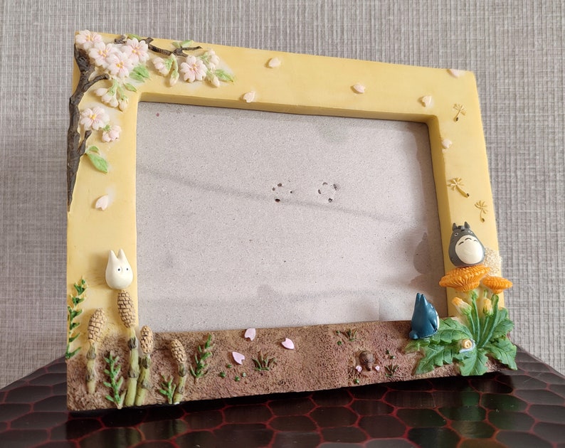 Vintage Original Ghibli Totoro Photo Frame/wall Hanging My - Etsy