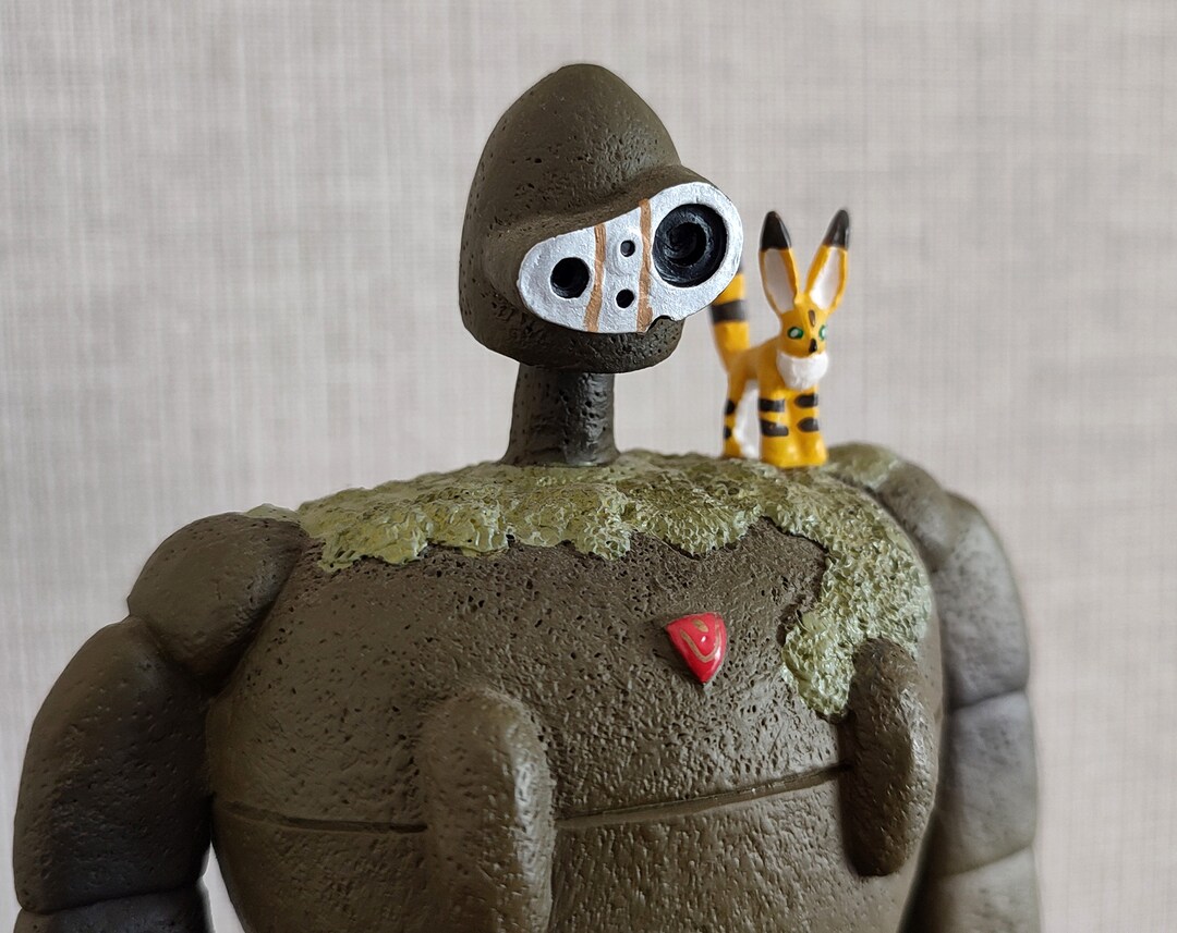 Vintage Original Studio Ghibli Robot Soldier Figure Laputa Castle in ...