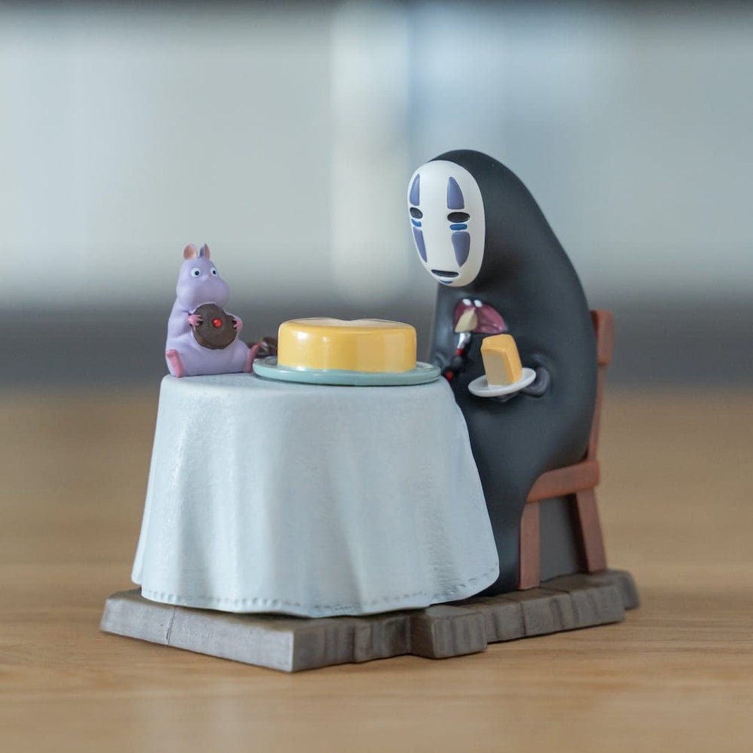 No Face Spirited Away Eating