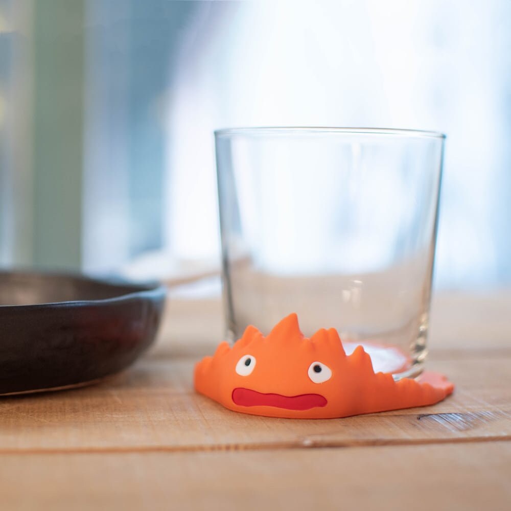 Original Studio Ghibli Calcifer Coaster Howls Moving Castle - Etsy