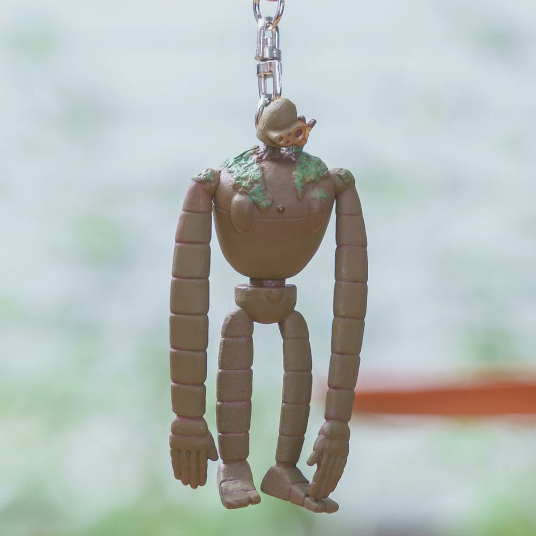 Original Ghibli Robot Soldier Keychain/charm Laputa Castle in the Sky ...