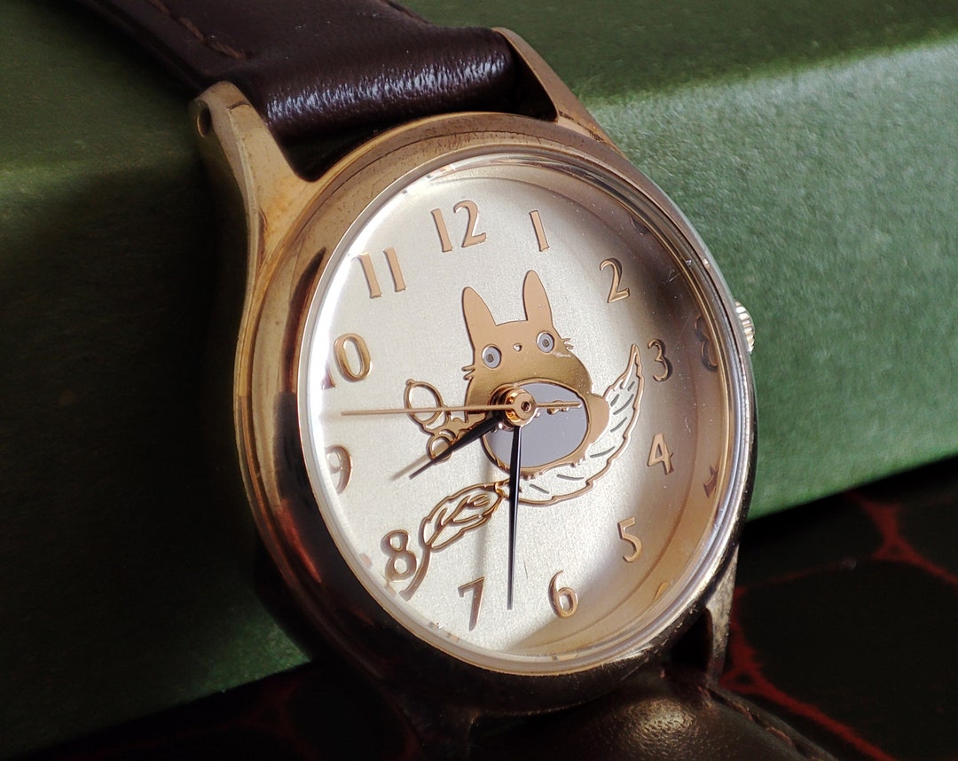 Original Ghibli Totoro Wrist Watch My Neighbor Totoro Japanese Clock ...