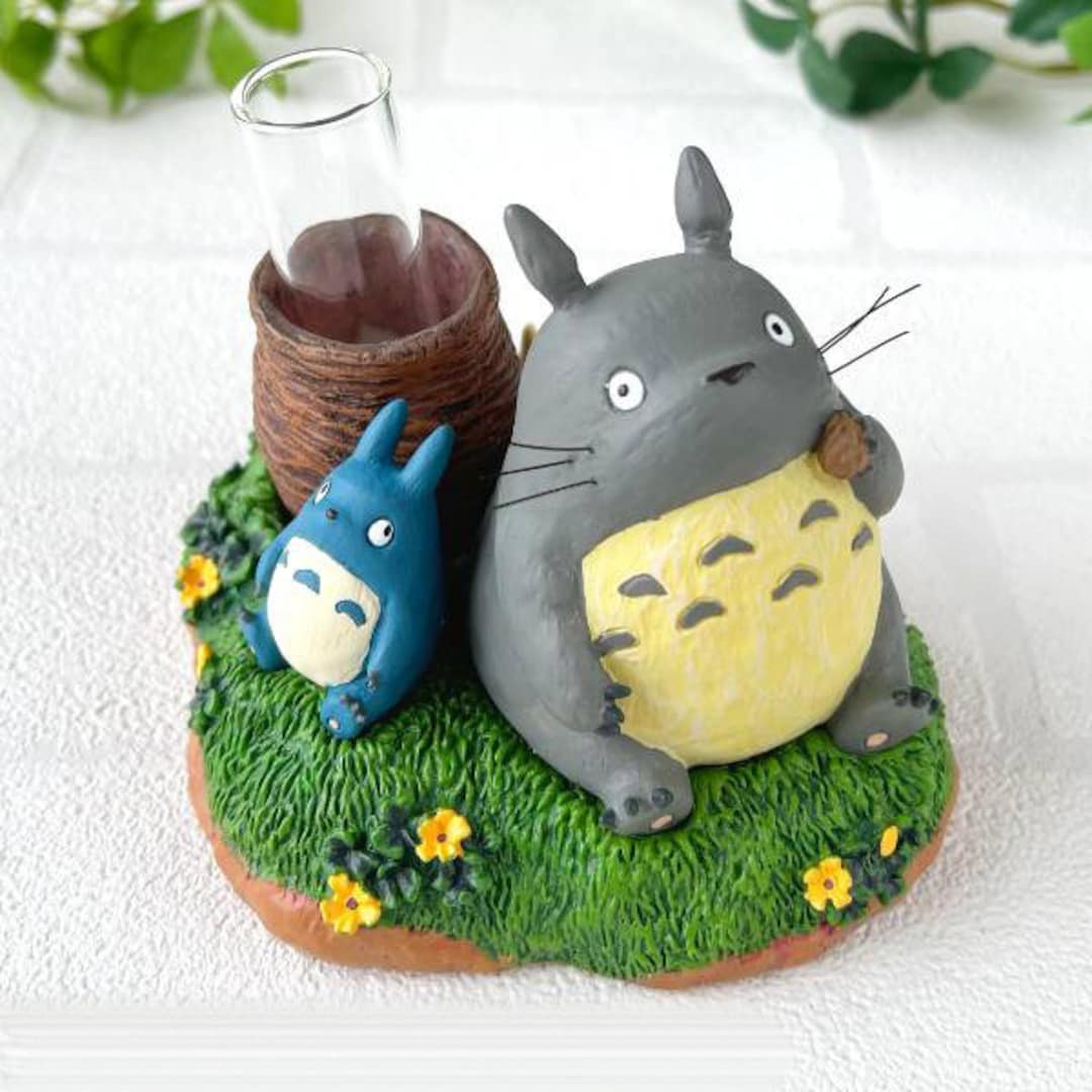 Original Ghibli Totoro Figure/vase My Neighbor Totoro Small Figurine ...