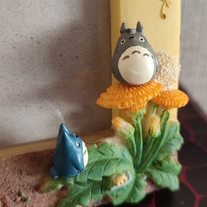 Vintage Original Ghibli Totoro Photo Frame/wall Hanging My Neighbor ...